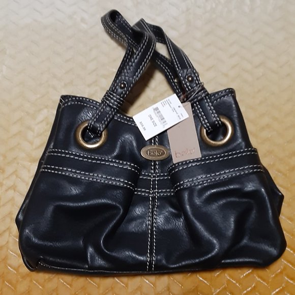 Bolo | Bags | Bolo Handbag Nwtwainwright Tote Blackretail 5999 Very ...